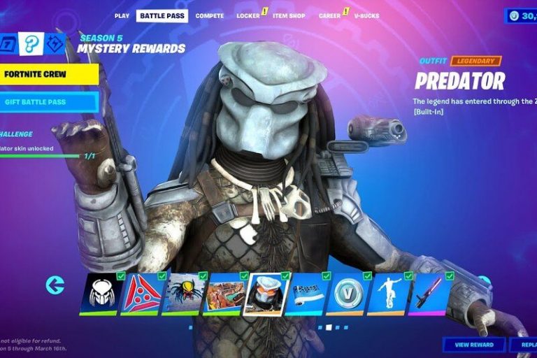 The Predator Makes Debut In Fortnite - FortuneZ
